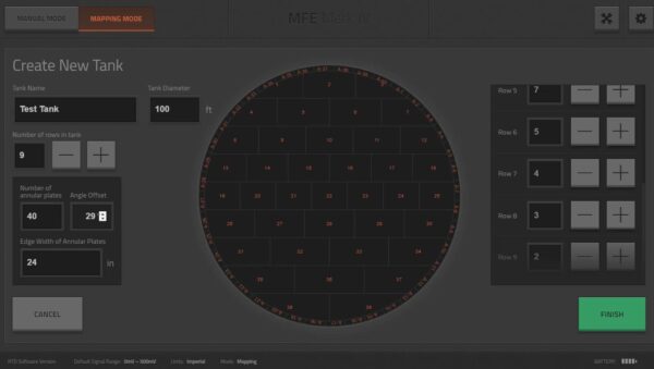 Escáner de piso de tanque Mark IV | MFE